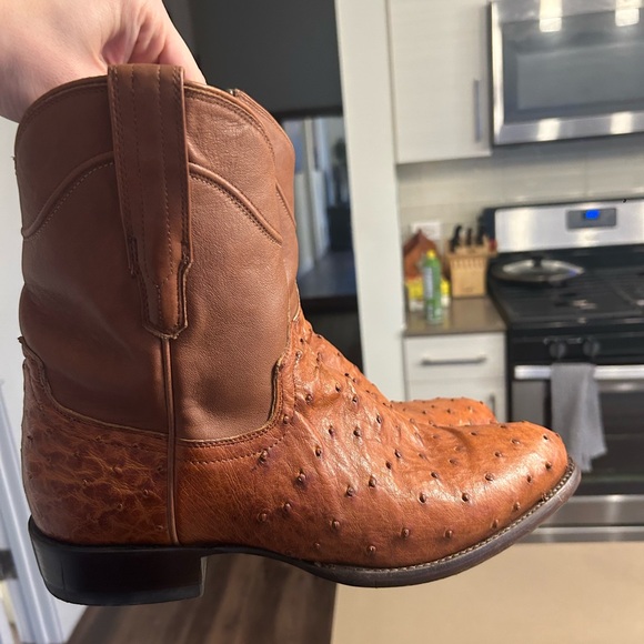Tecovas | Shoes | Tecovas The Zane Cowboy Boot Pecan Ostrich Size 9 ...